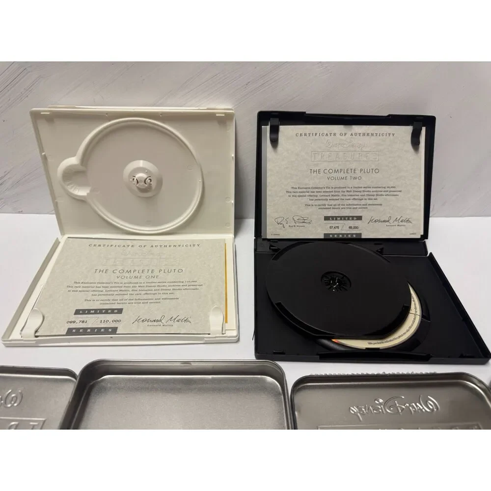 Disney | Media | Disney Treasures Complete Pluto Vol 2 Dvd Lot Tin Set ...